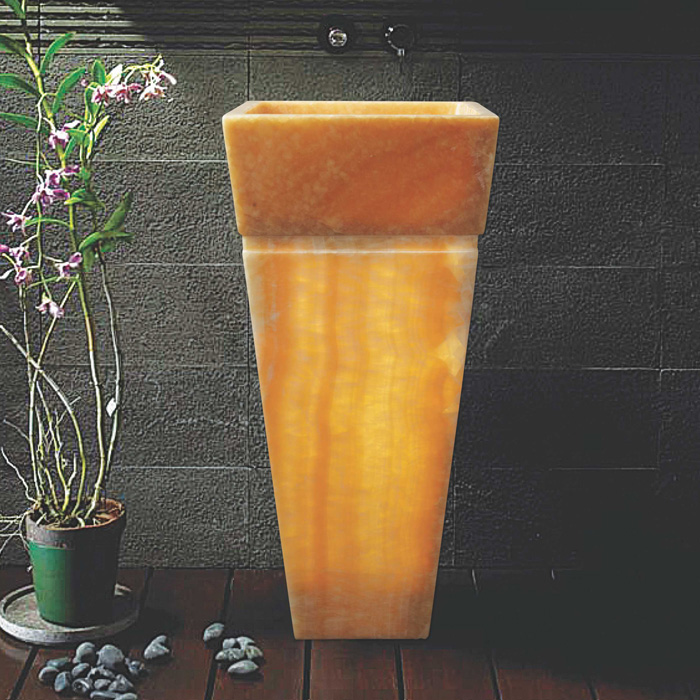 Bali-Stone-Pedestal-Wash-Basins | Natural Stone Creations